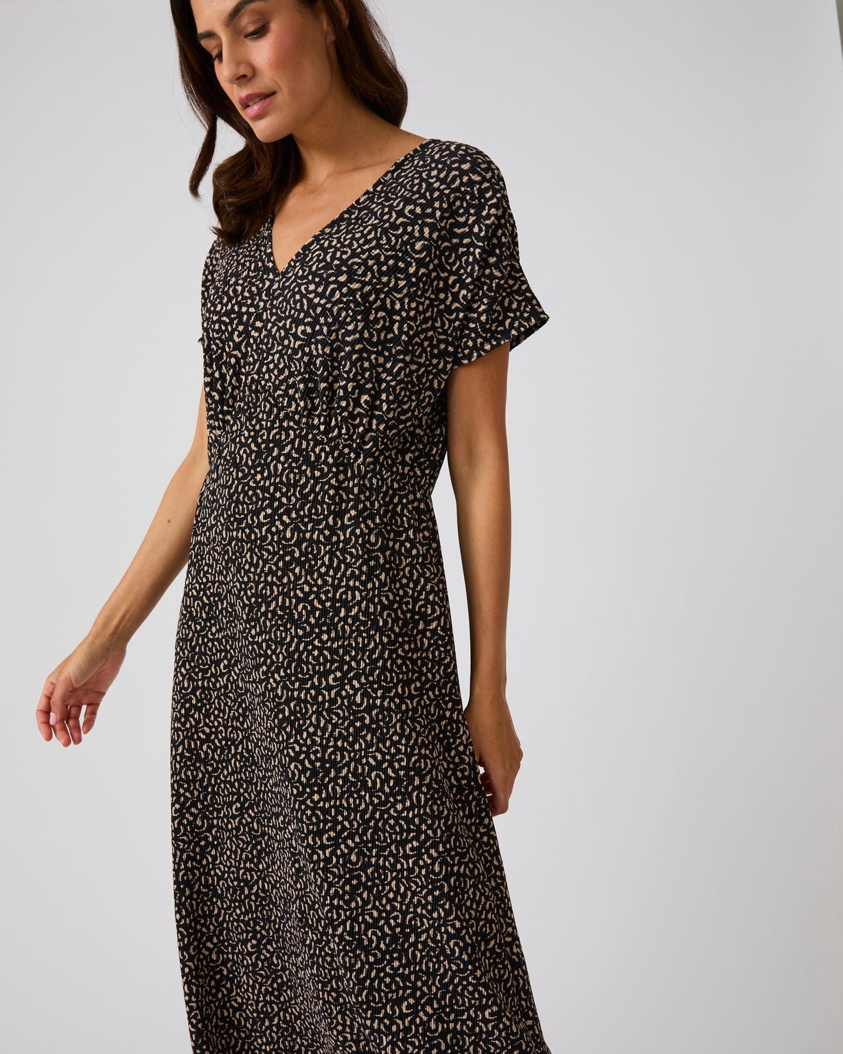 Robe plissé permanent