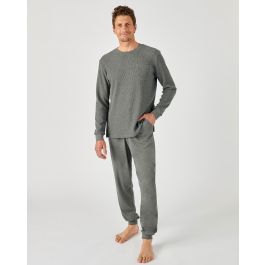 Pyjama doux et chaud maille interlock - Pyjama - Damart.fr