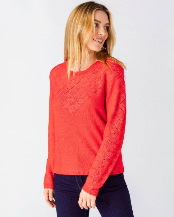 Pull ajouré - Pull - Damart.fr